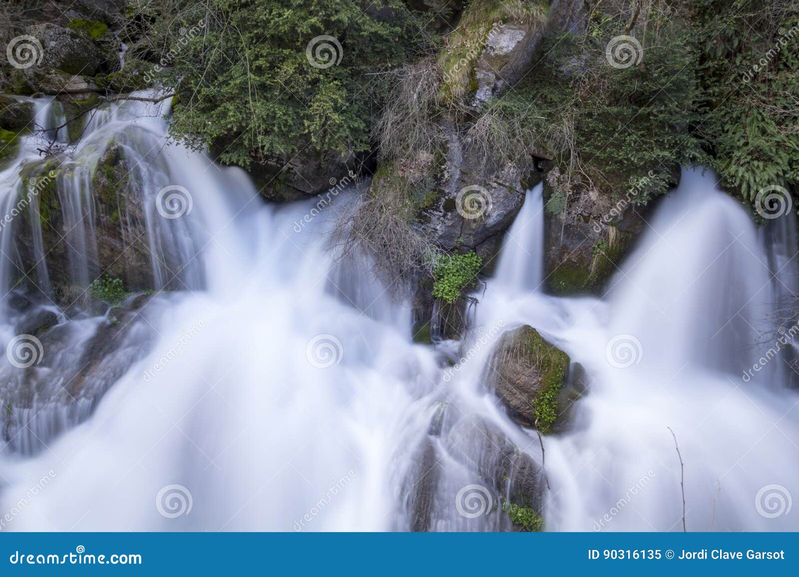 River source fountain stock image. Image of origin, forest - 90316135