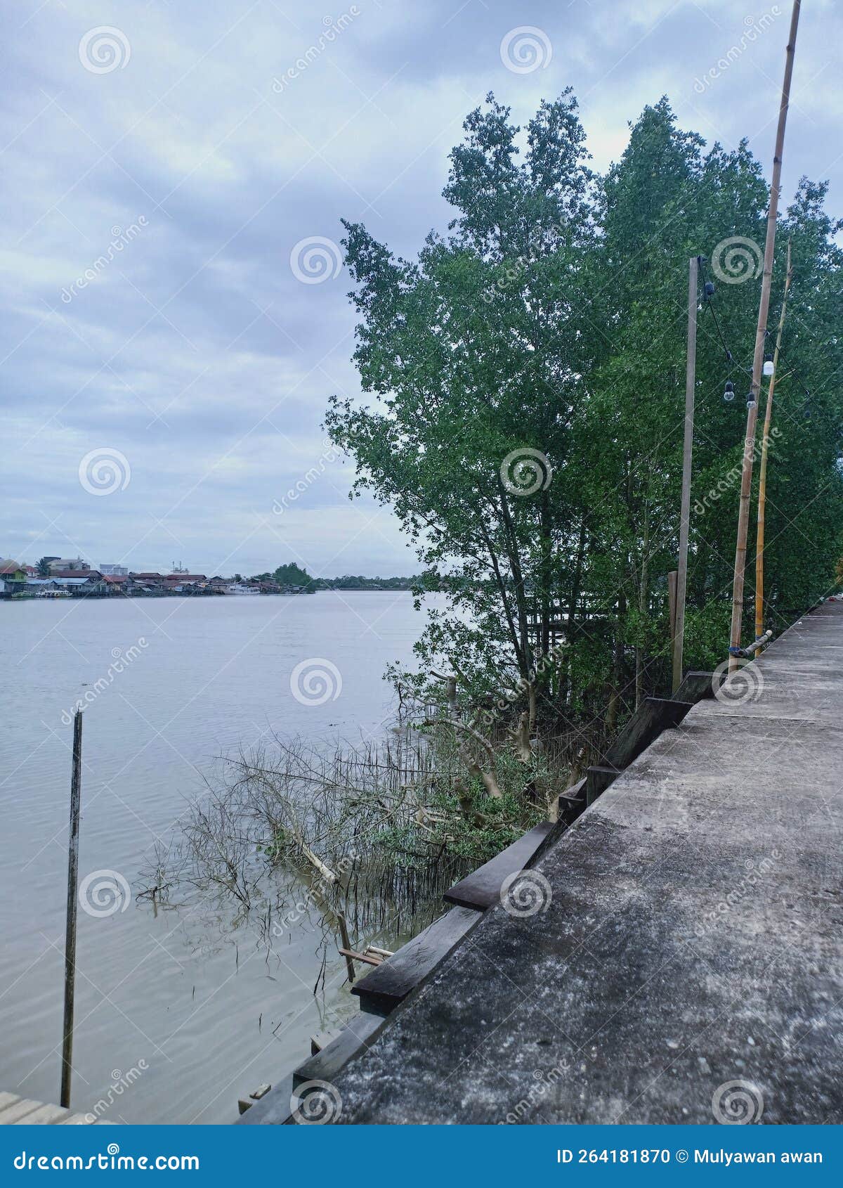 The River is the Source of Life for the Piple of East Borneo Stock ...