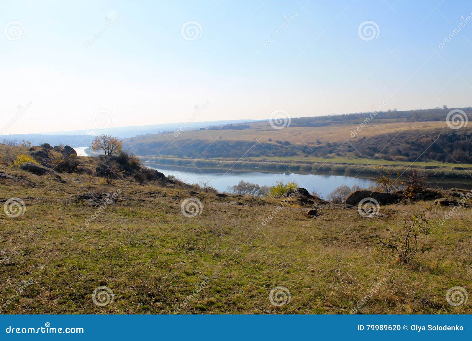 River Southern Bug in Ukraine Stock Photo - Image of nature, autumnal ...