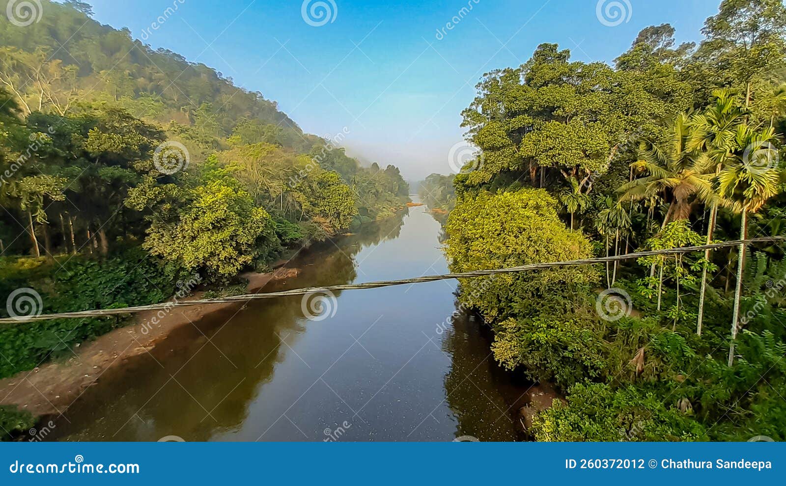 The river in sri lanka stock photo. Image of mountain - 260372012