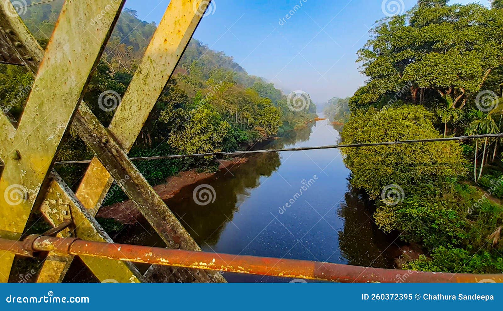 The river in sri lanka stock image. Image of green, house - 260372395