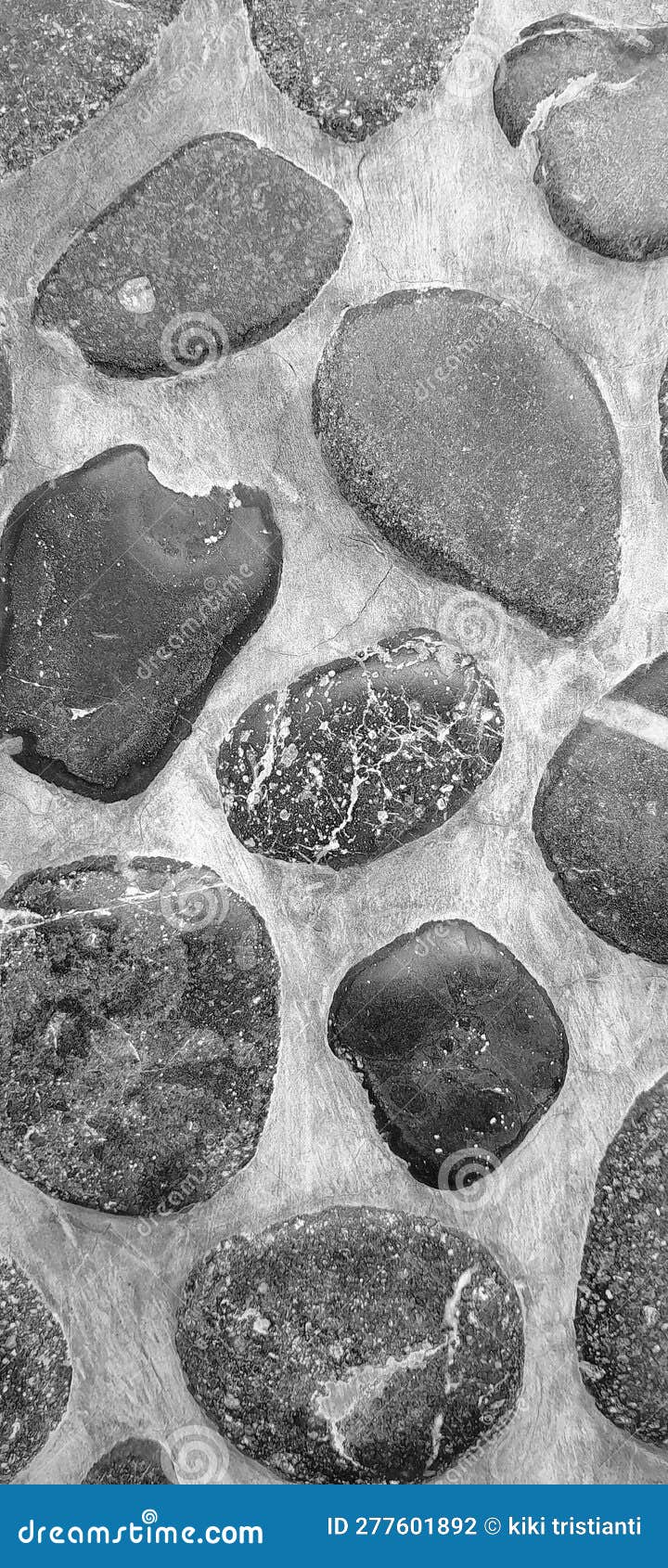 River Stone Texture on the Wall of House Stock Photo - Image of ...