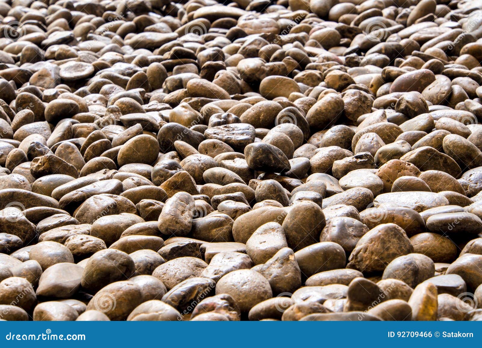 River stone in walkway stock photo. Image of rough, natural - 92709466