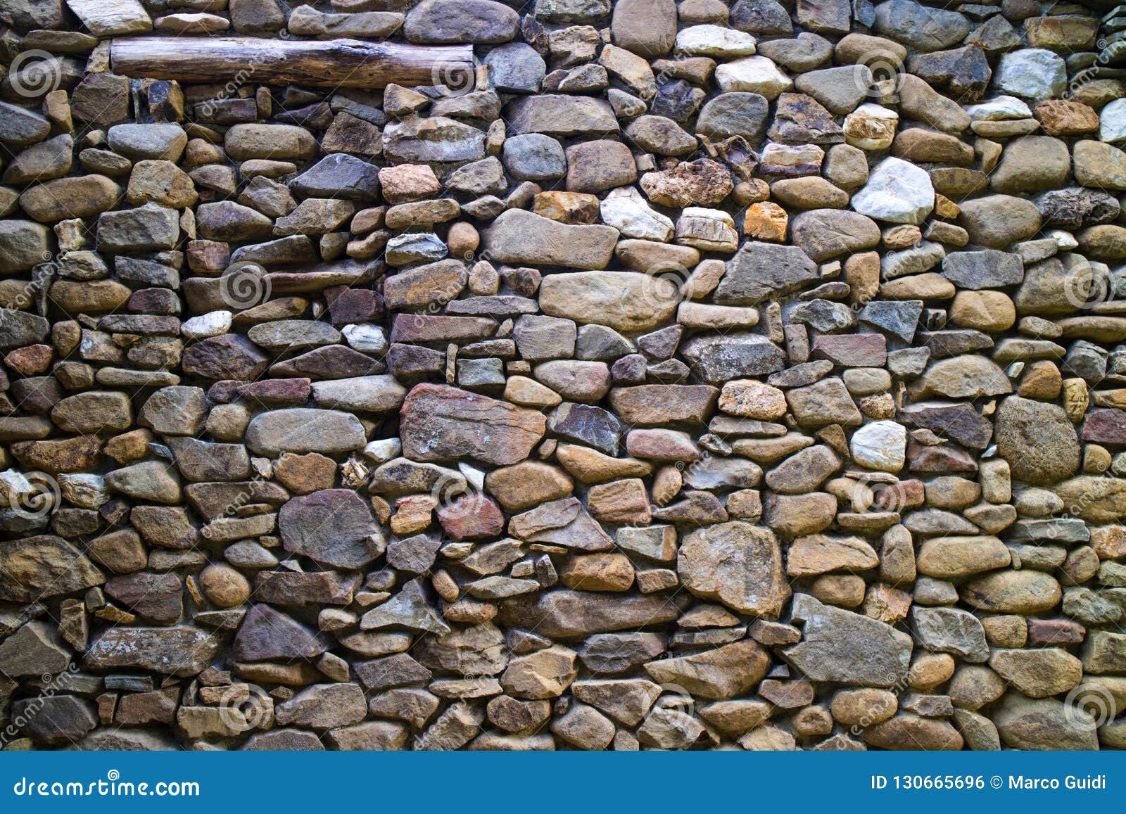 River stone wall stock photo. Image of decoration, abstract - 130665696