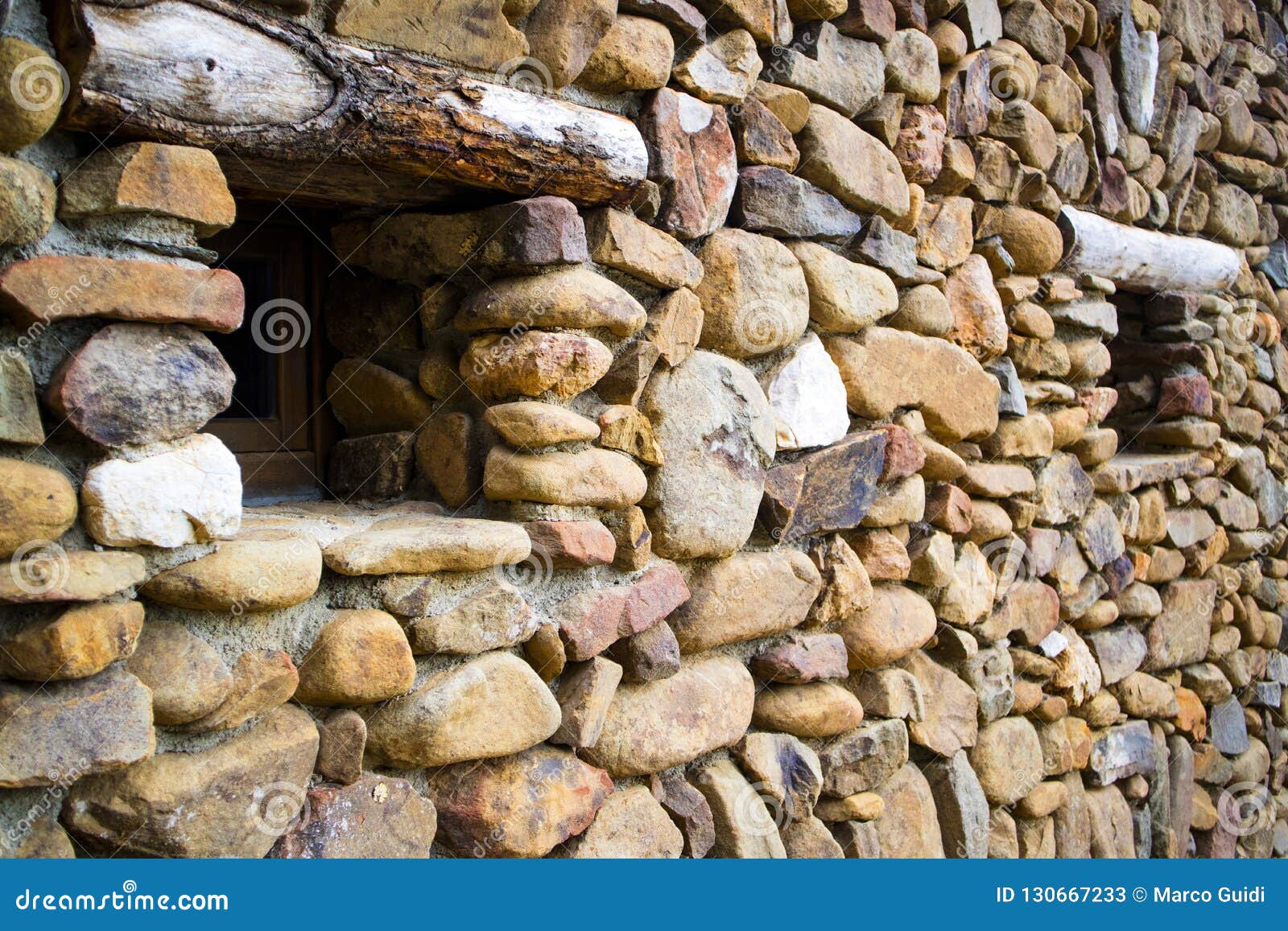 River stone wall stock image. Image of decoration, material - 130667233