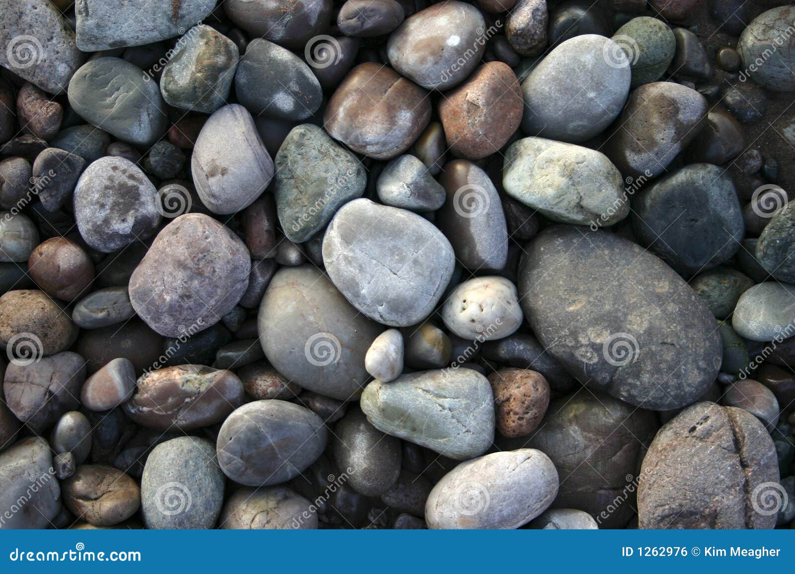 River Stones stock photo. Image of macro, gravel, creek - 1262976
