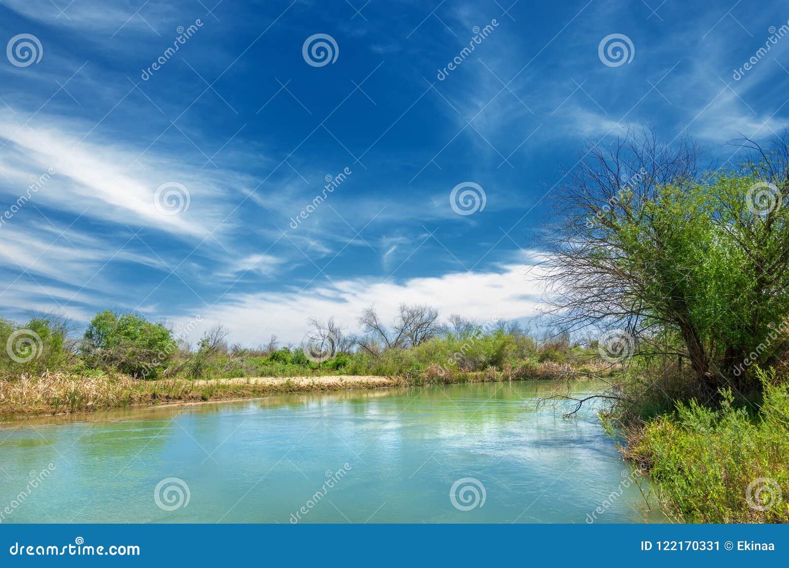 River, Stream, Flood, Effluent, Ford, Nulla Stock Image - Image of ...