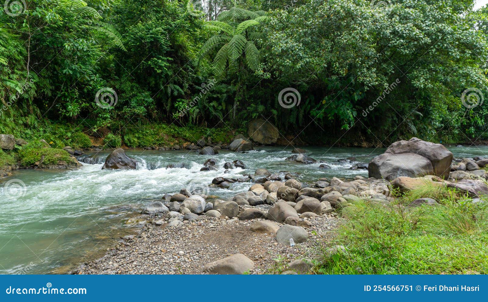 River Stream with Mountain Rocks Stock Image - Image of beautiful ...