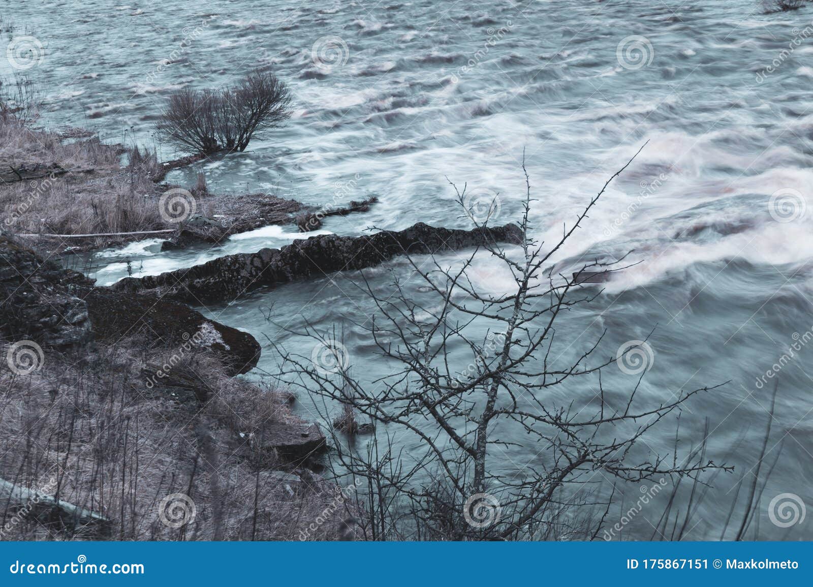 River stream. water flow stock image. Image of motion - 175867151