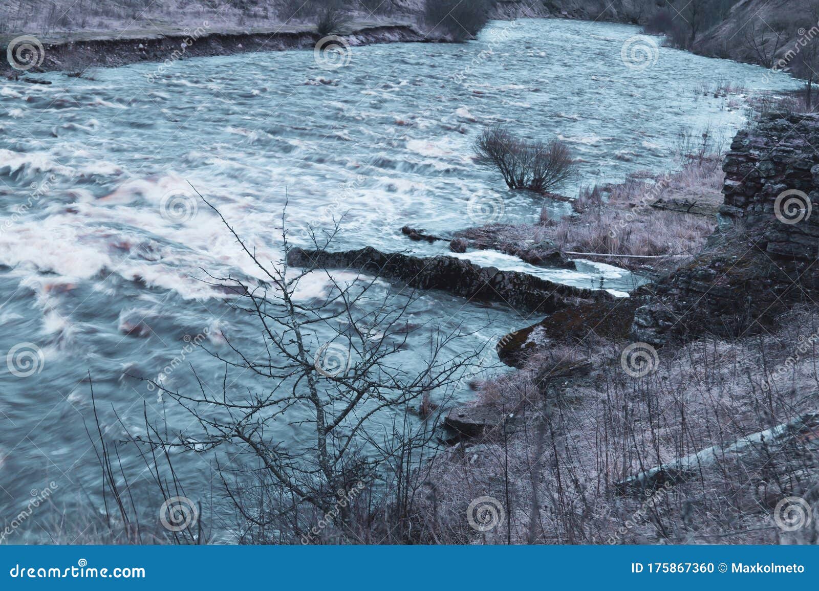 River stream. water flow stock photo. Image of flowing - 175867360