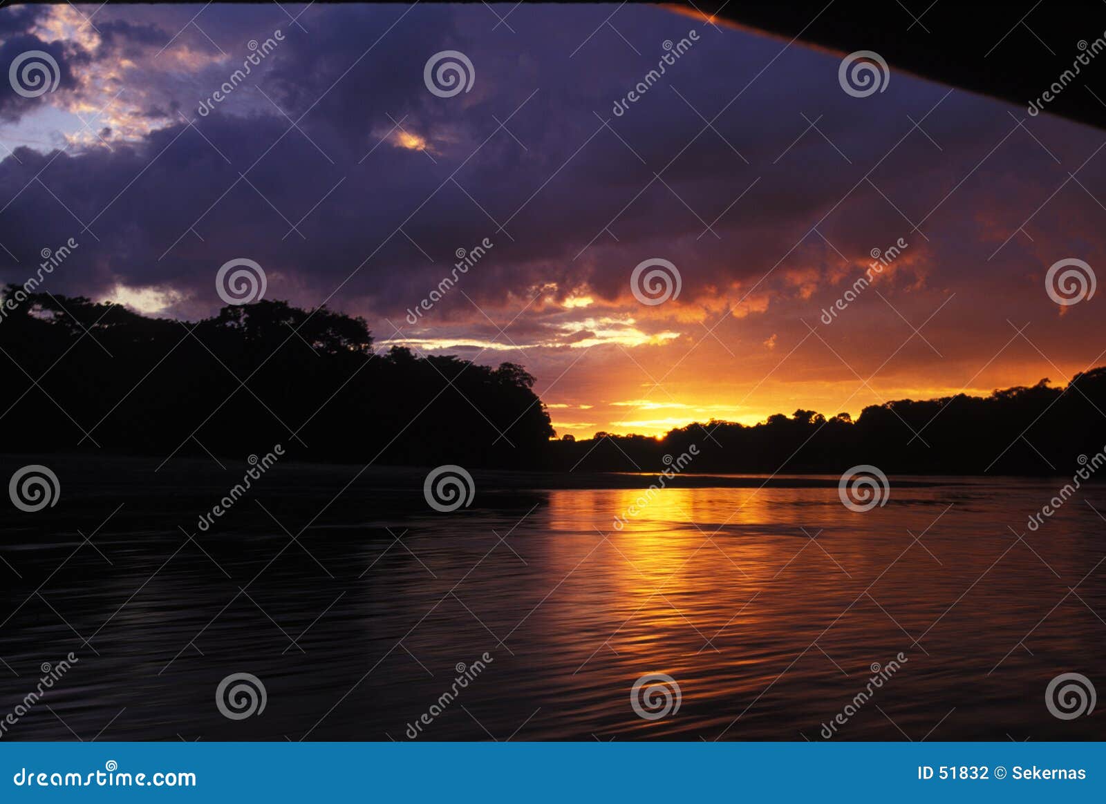 River sunset stock photo. Image of nature, river, glow, yellow - 51832