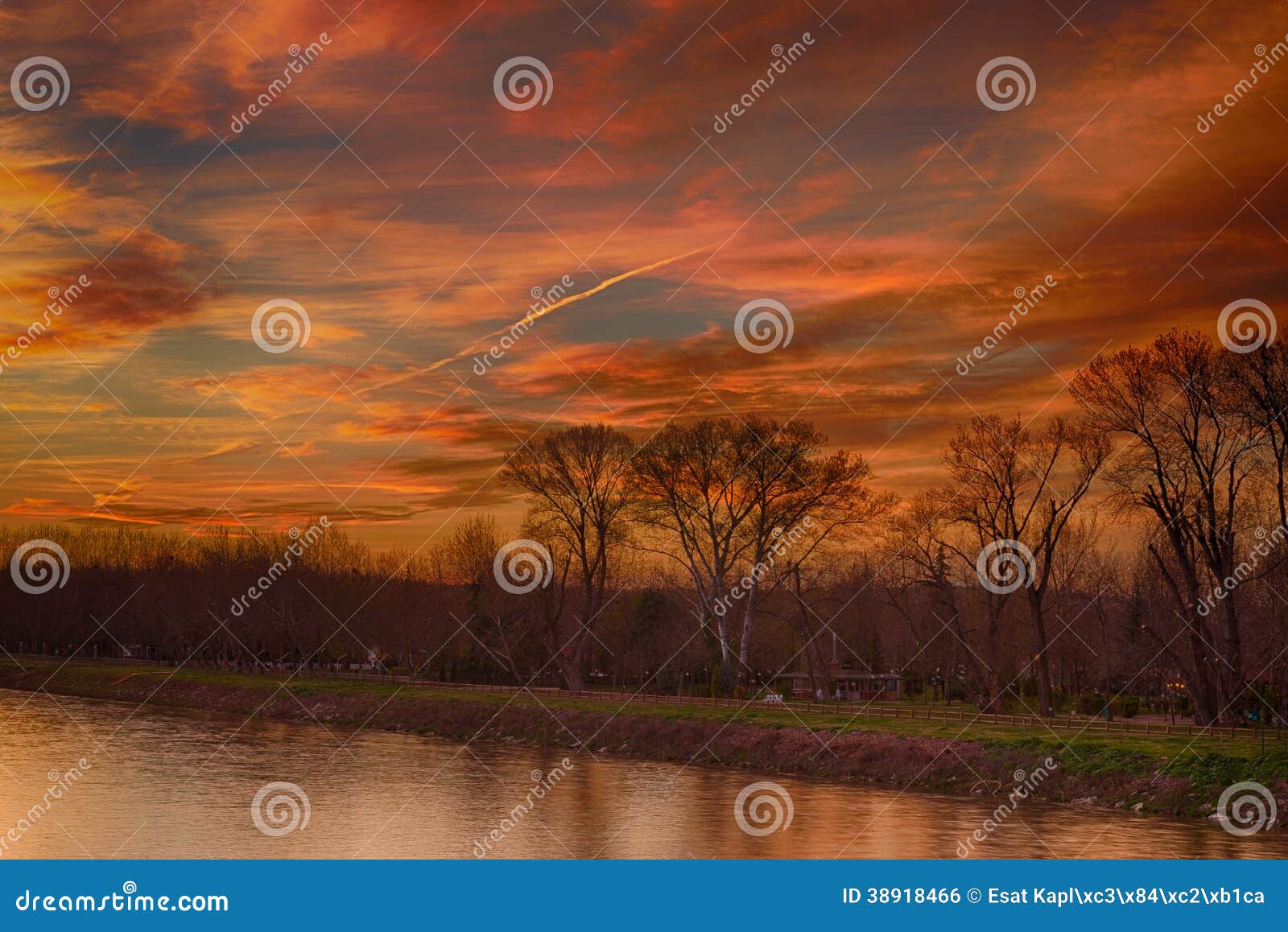 River and Sunset stock photo. Image of dark, famous, lake - 38918466