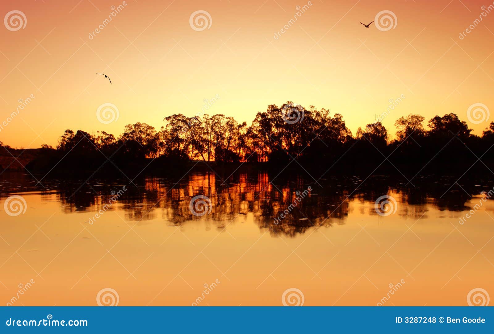 River Sunset Ripples stock photo. Image of religion, nature - 3287248