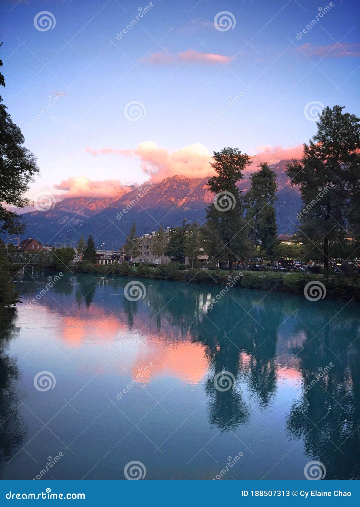 River in Switzerland stock image. Image of switzerland - 188507313