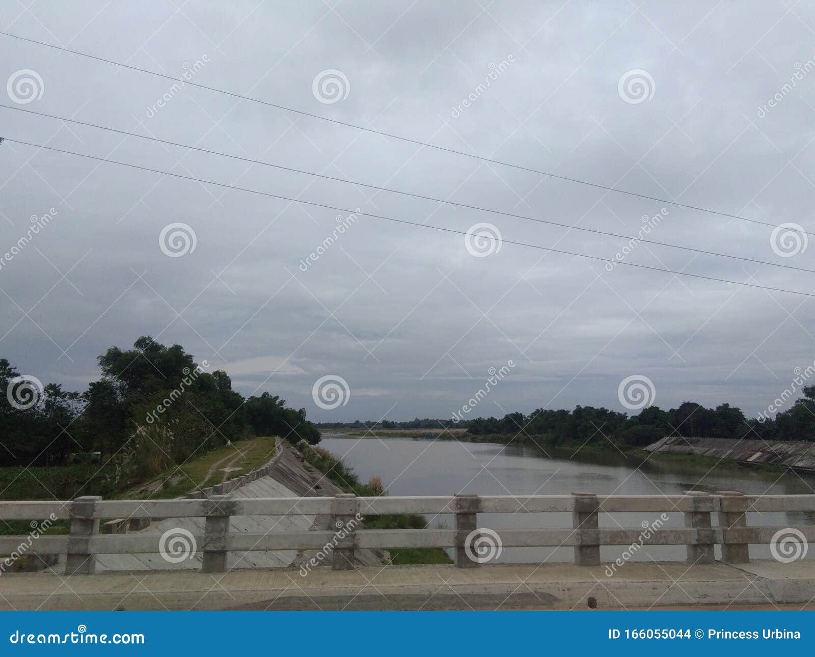 River stock photo. Image of river, tarlac, bridge, philippines - 166055044