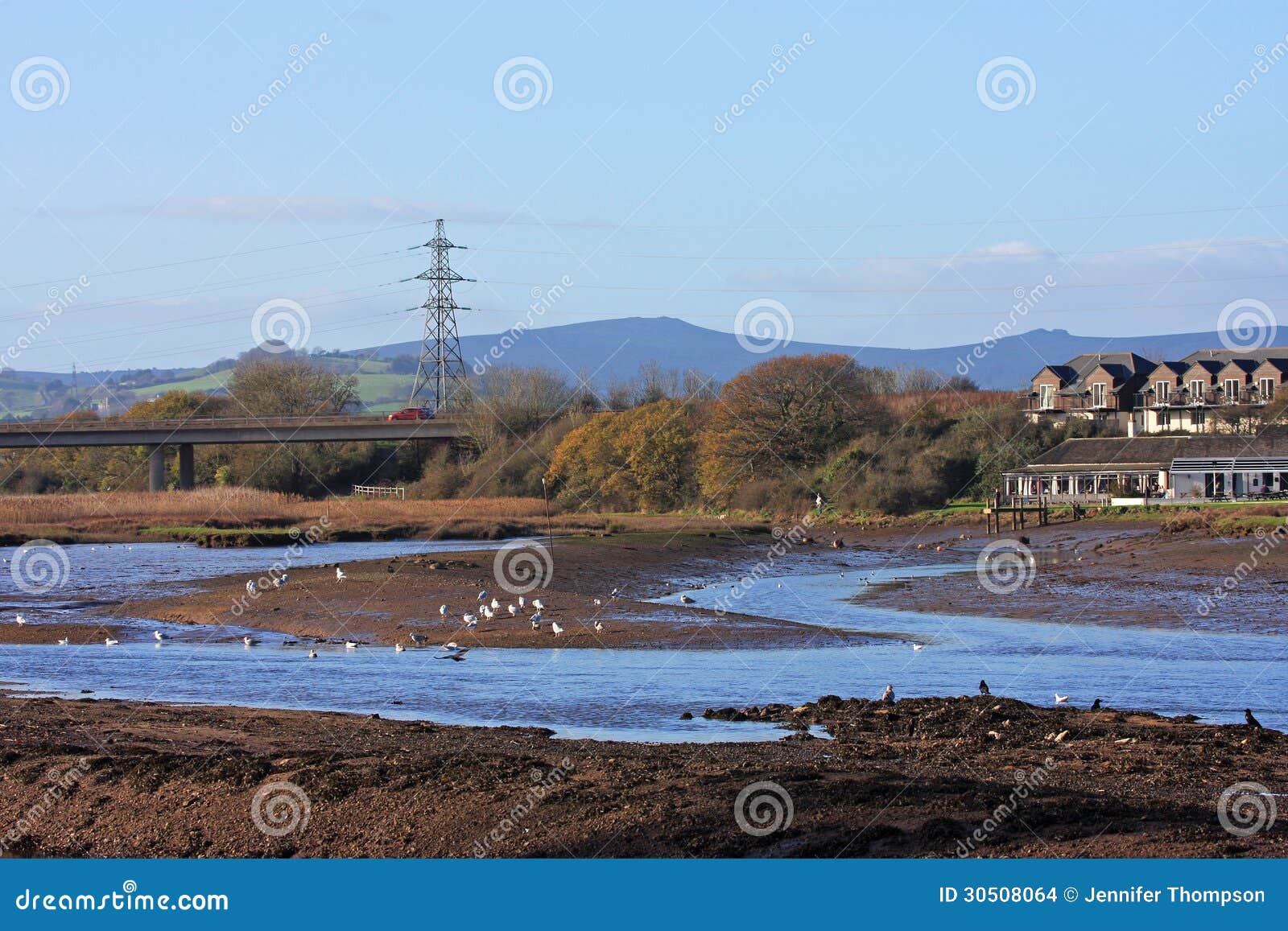 River Teign stock photo. Image of teign, reflect, blue - 30508064