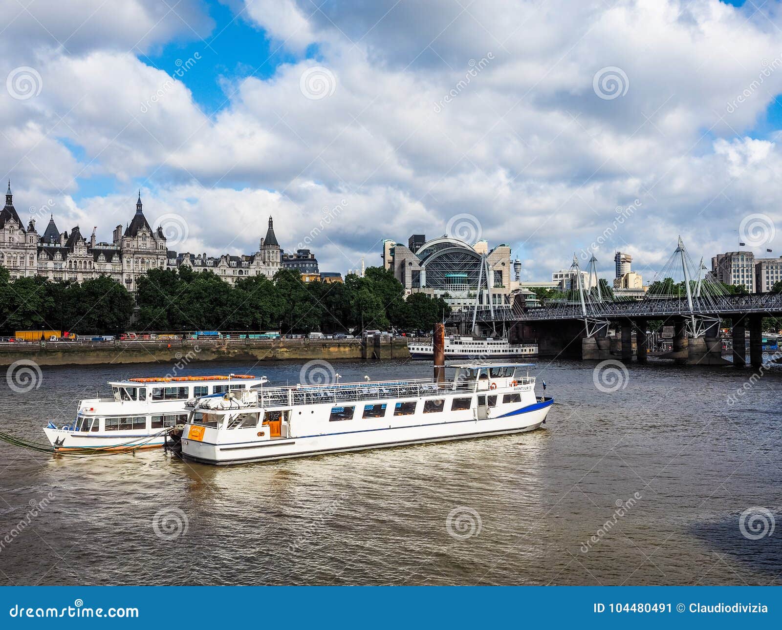 River Thames in London, Hdr Editorial Photo - Image of high, landmark ...