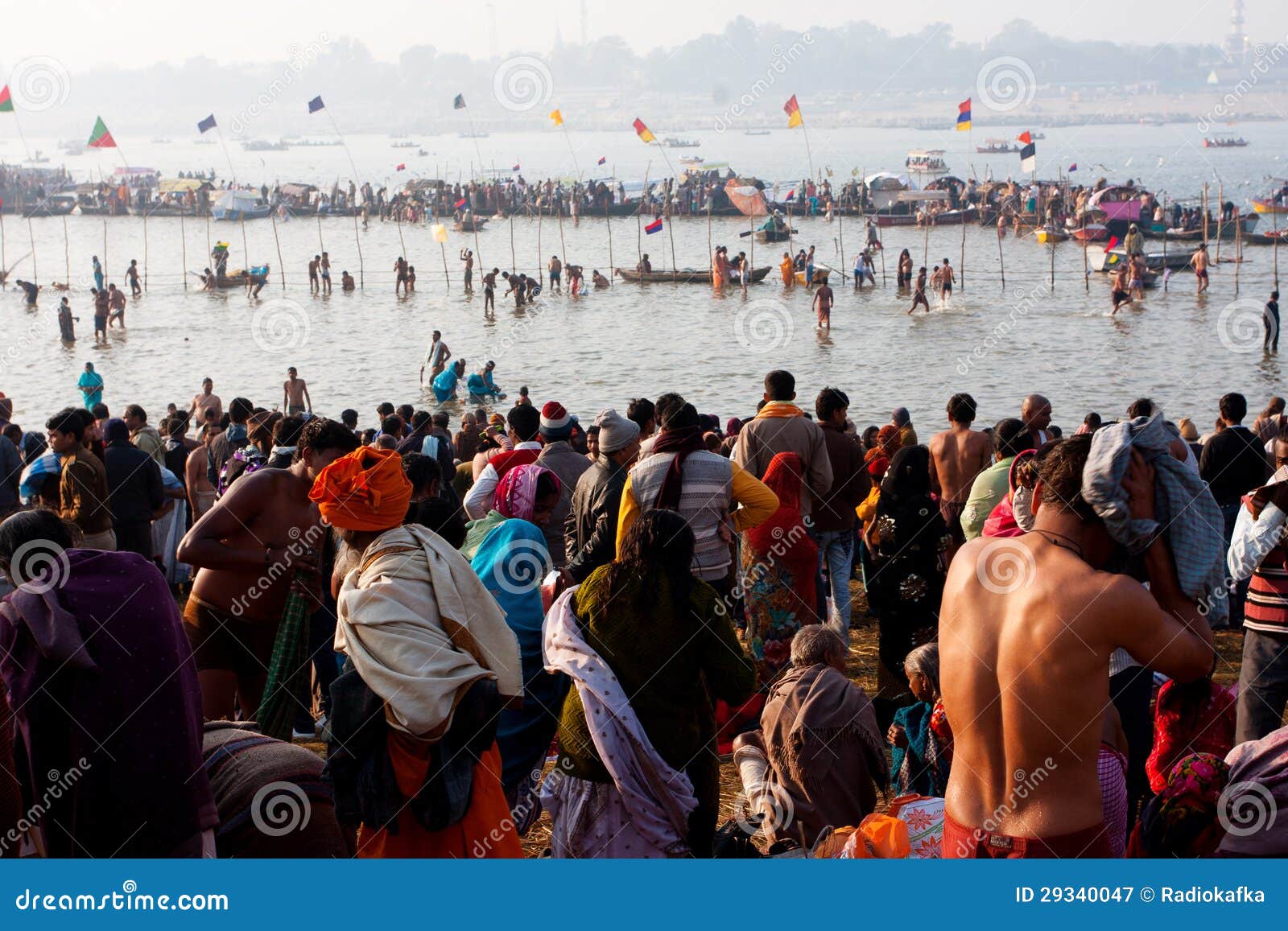 River with Thousands of People Editorial Photography - Image of human ...
