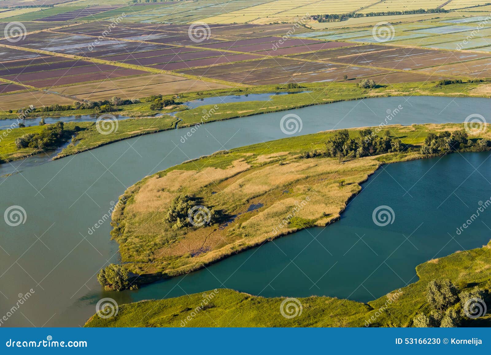 The river, top view stock photo. Image of object, reflection - 53166230