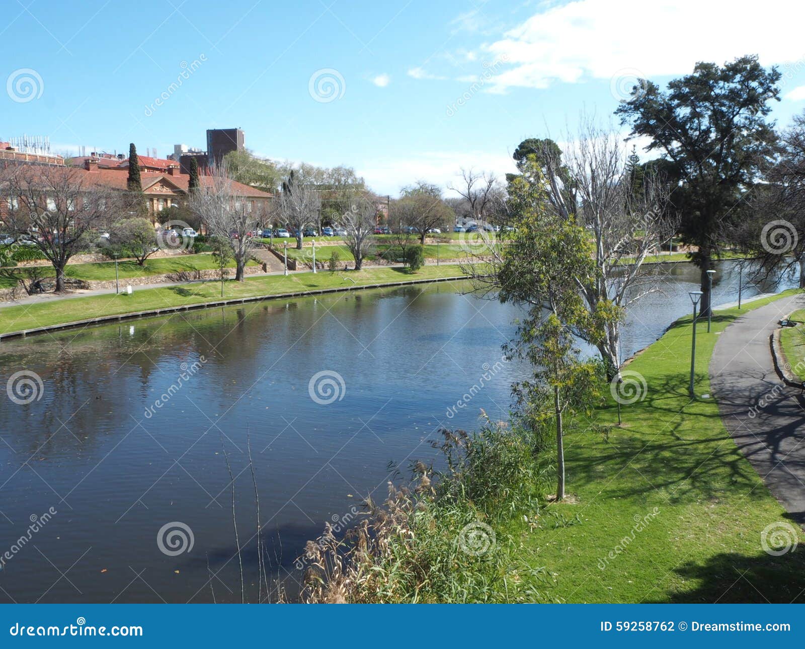 River Torrens stock photo. Image of adelaide, destination - 59258762