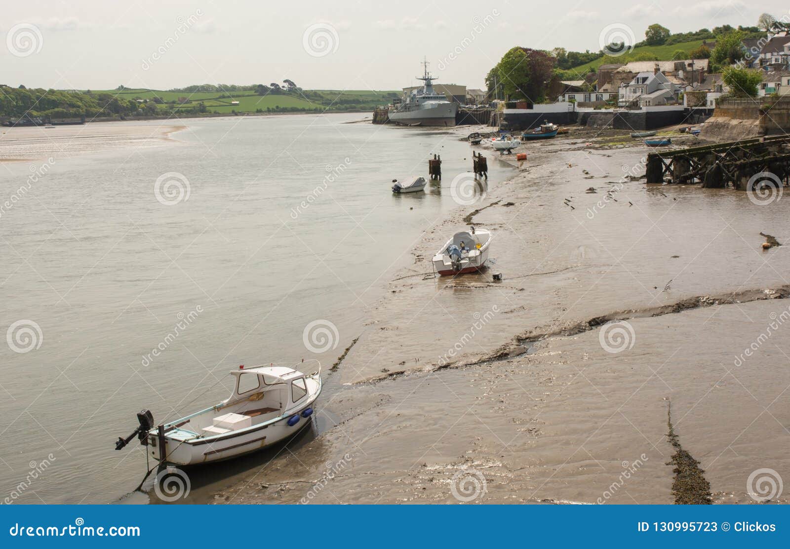 River Torridge at Appledore, Devon, England Stock Image - Image of ...