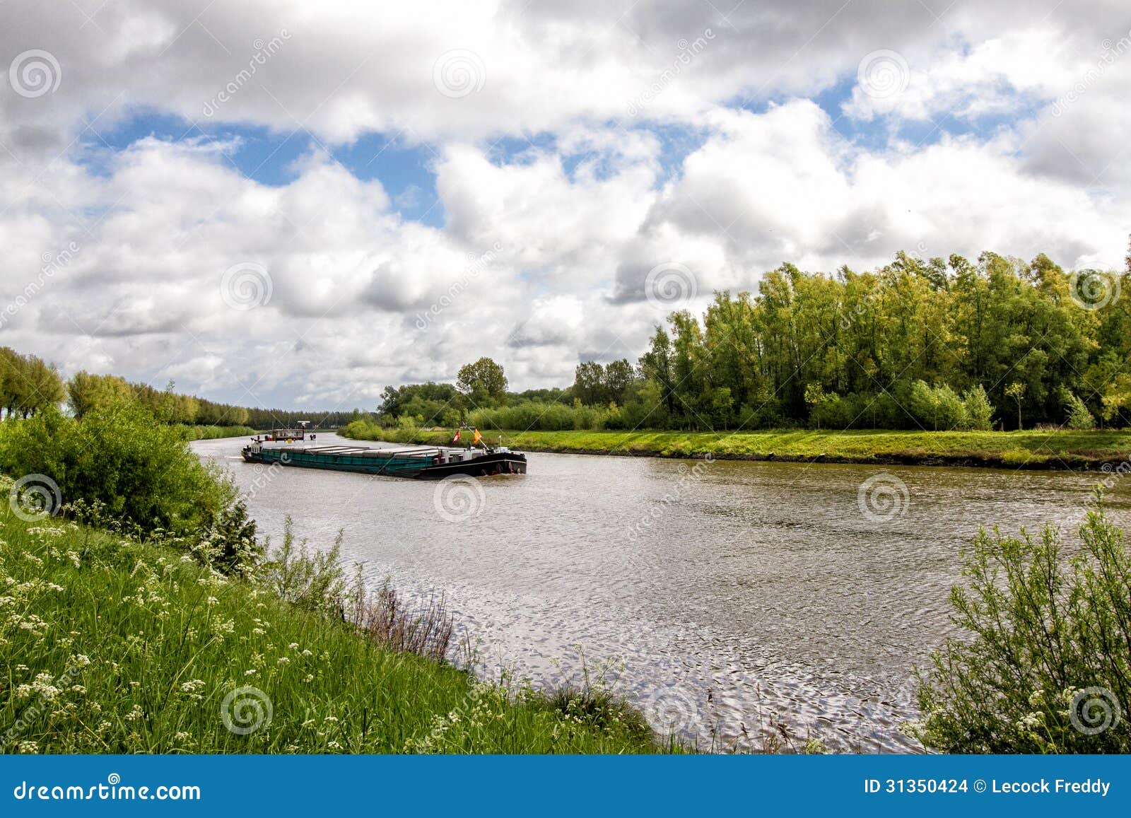 River transport stock photo. Image of blue, river, bulk - 31350424