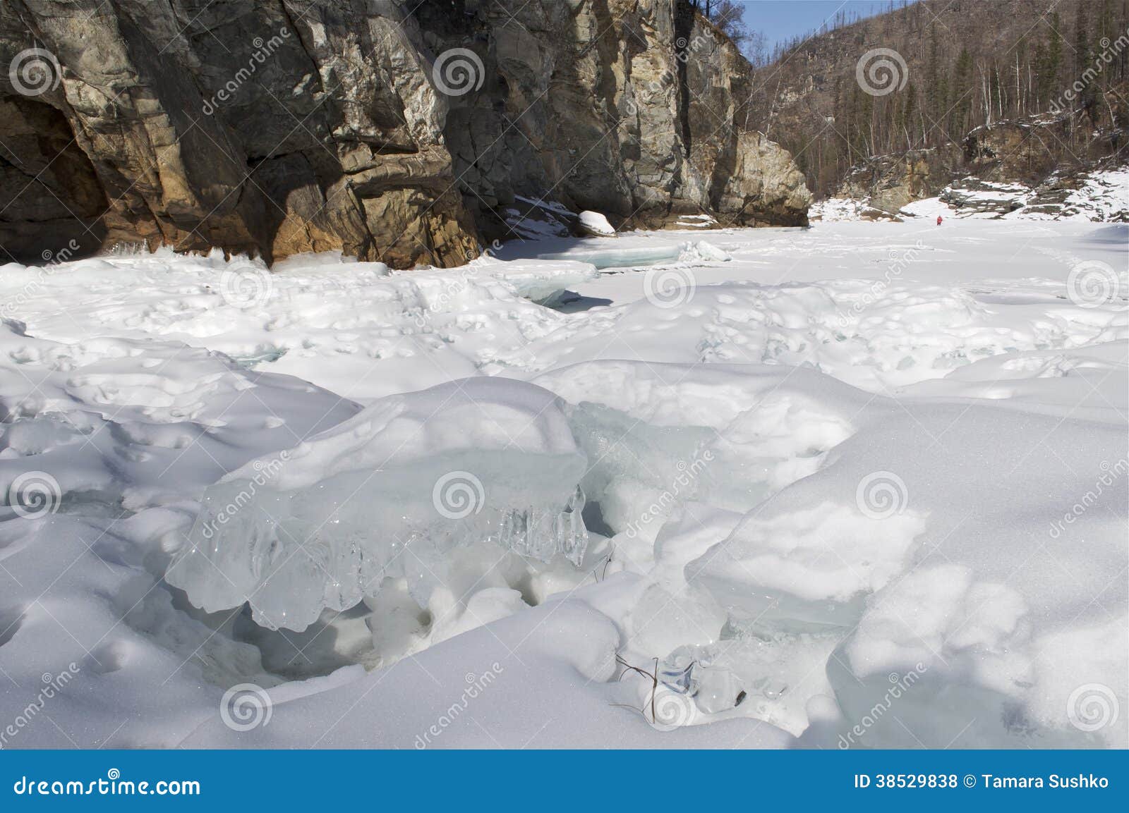 River Uda in Winter, Siberia Stock Photo - Image of macro, concepts ...
