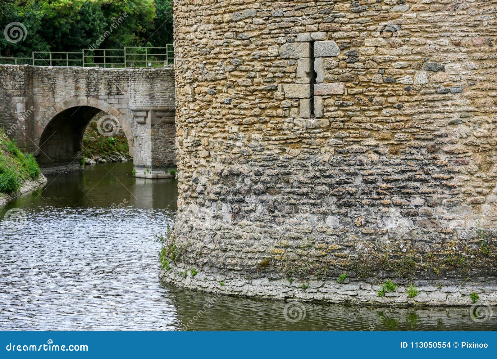 River under a bridge stock photo. Image of water, bridge - 113050554