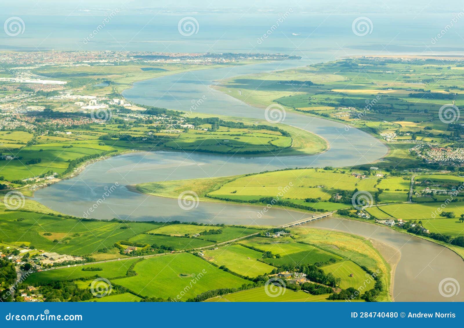 River View from Above stock photo. Image of british - 284740480