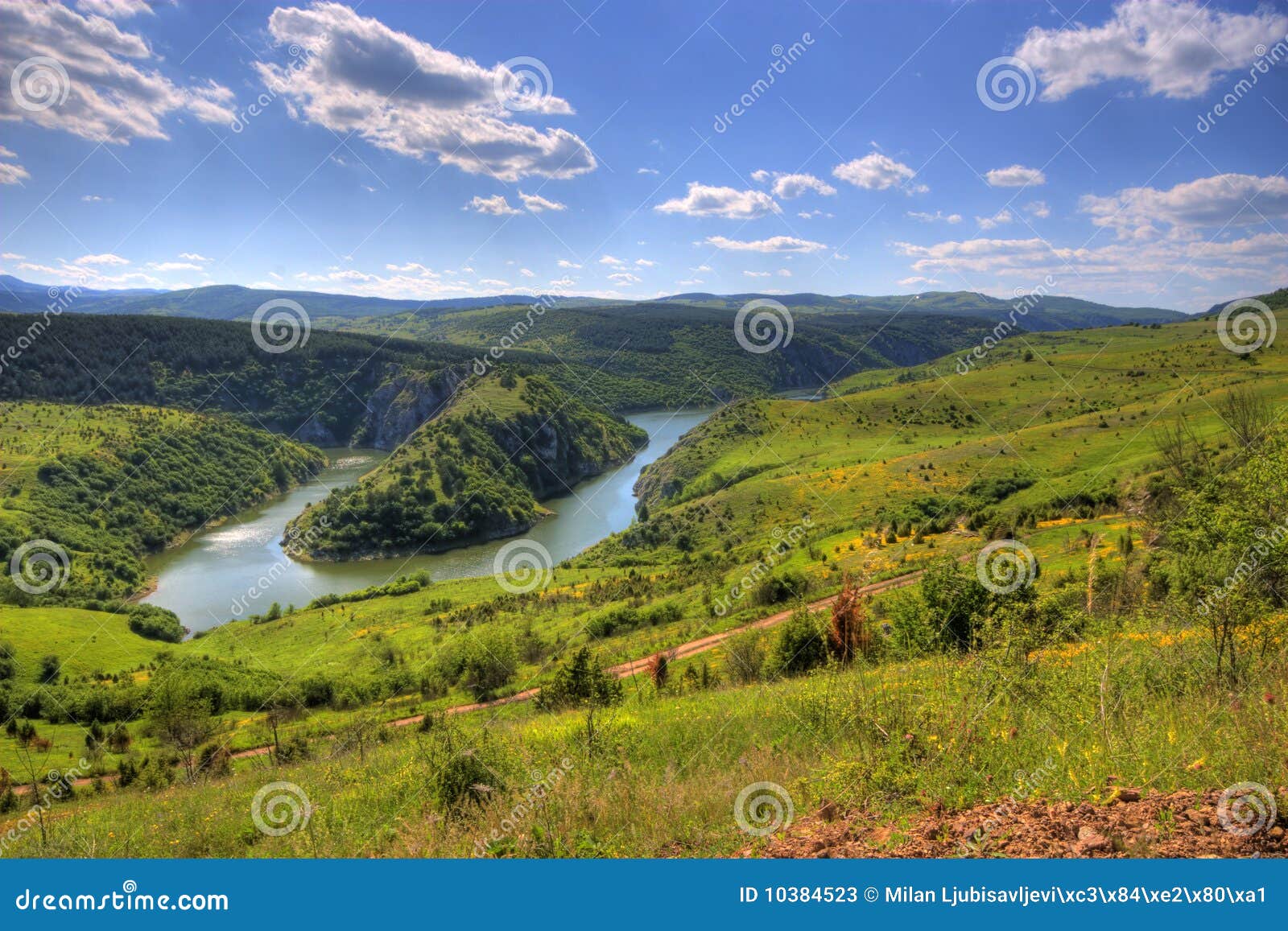 River Uvac stock image. Image of nature, river, landscape - 10384523