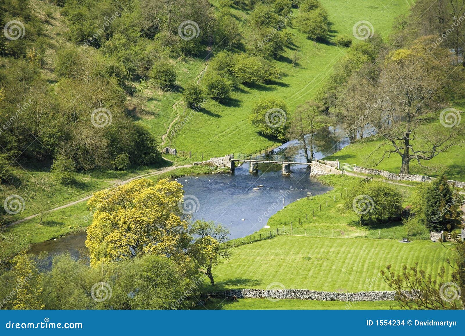 River valley stock photo. Image of england, countryside - 1554234