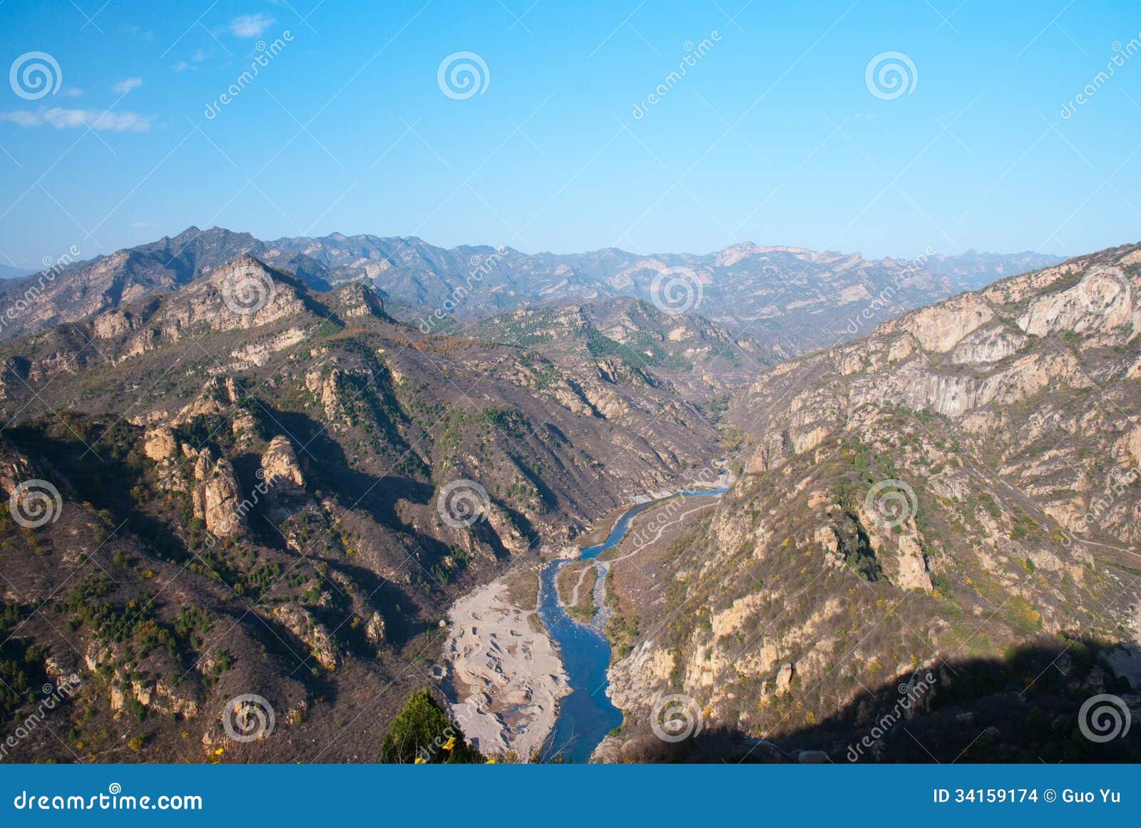 A river valley stock photo. Image of cloud, area, natural - 34159174
