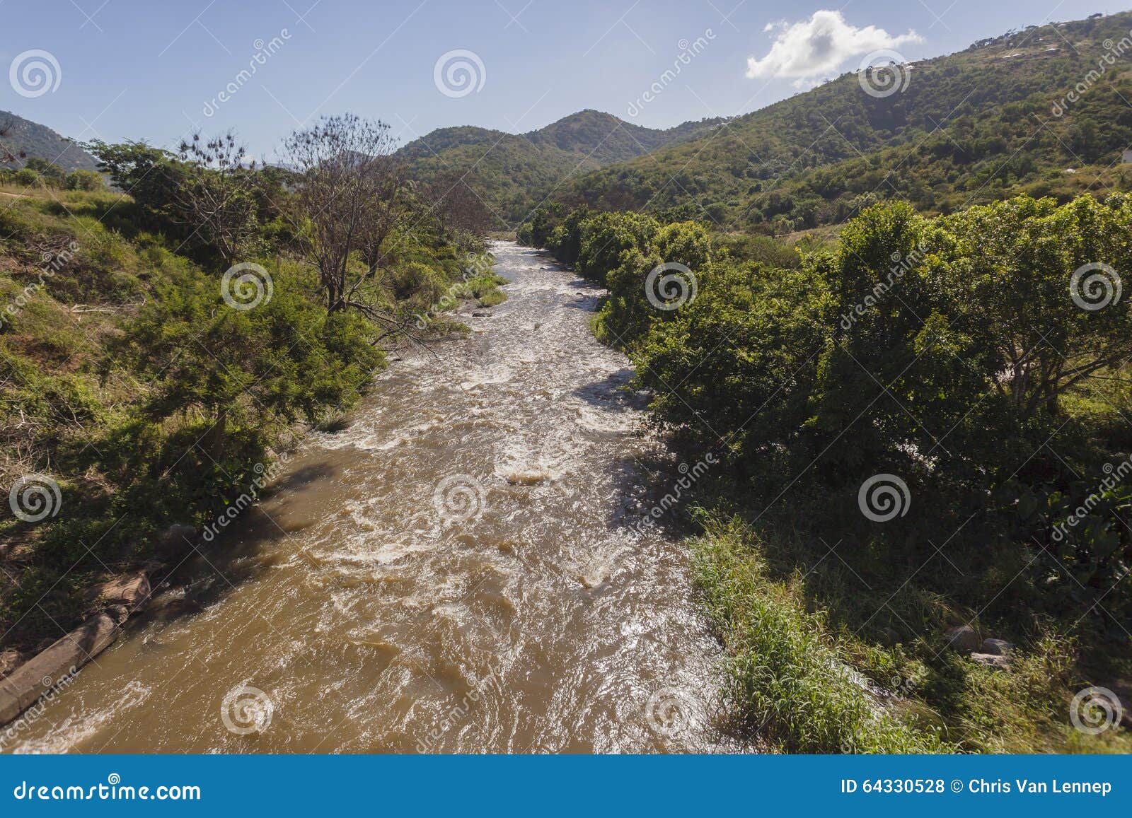 River Valley Overhead Risks Stock Photo - Image of africa, landscape ...