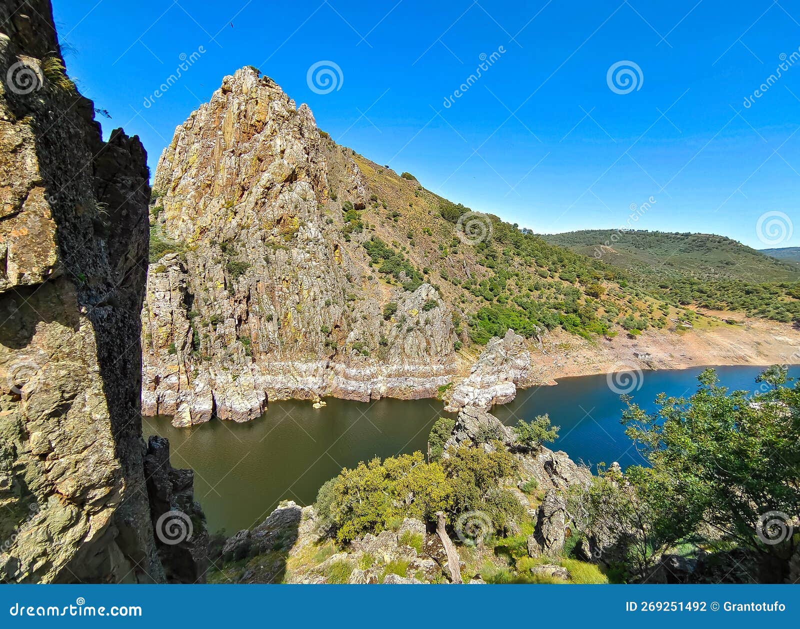 River in the valley stock photo. Image of mediterranean - 269251492