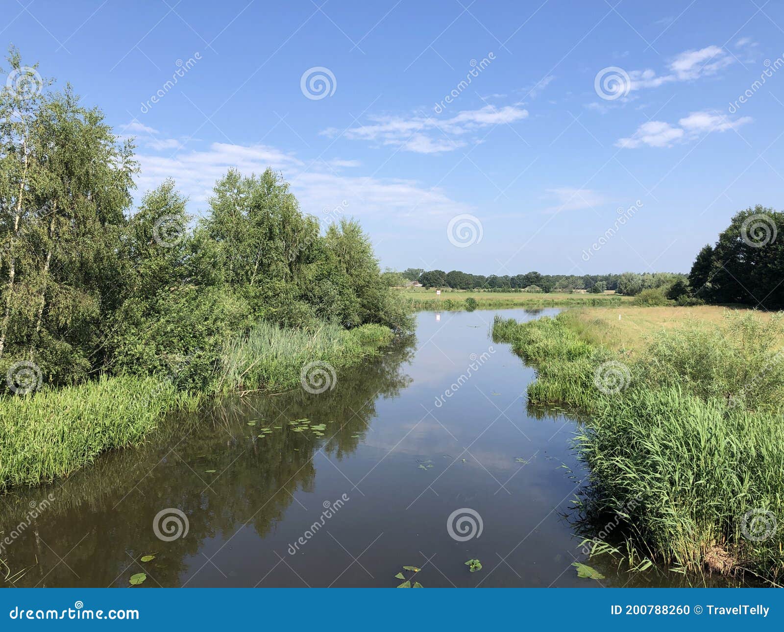 The river Vecht stock photo. Image of river, netherlands - 200788260