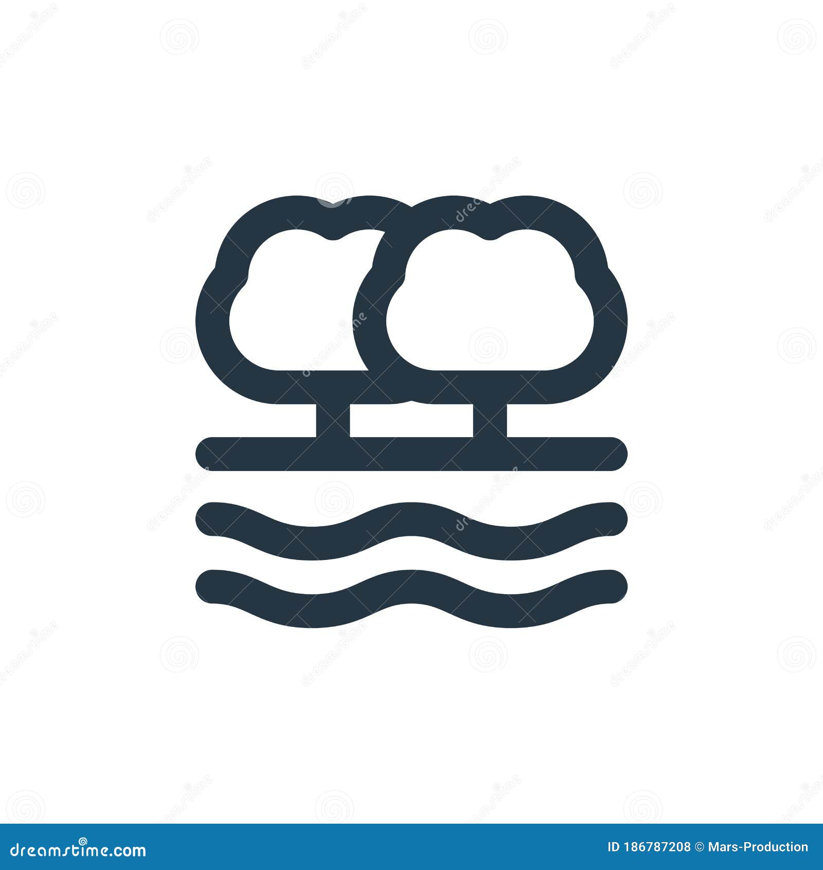 River Vector Icon. River Editable Stroke. River Linear Symbol for Use ...