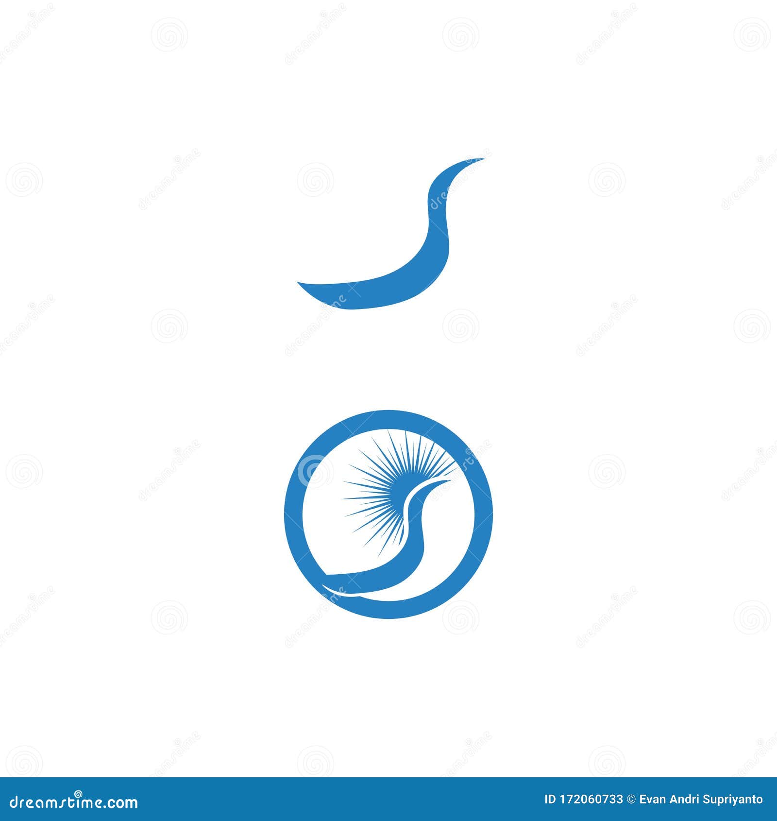 River Vector Icon Illustration Stock Vector - Illustration of river ...