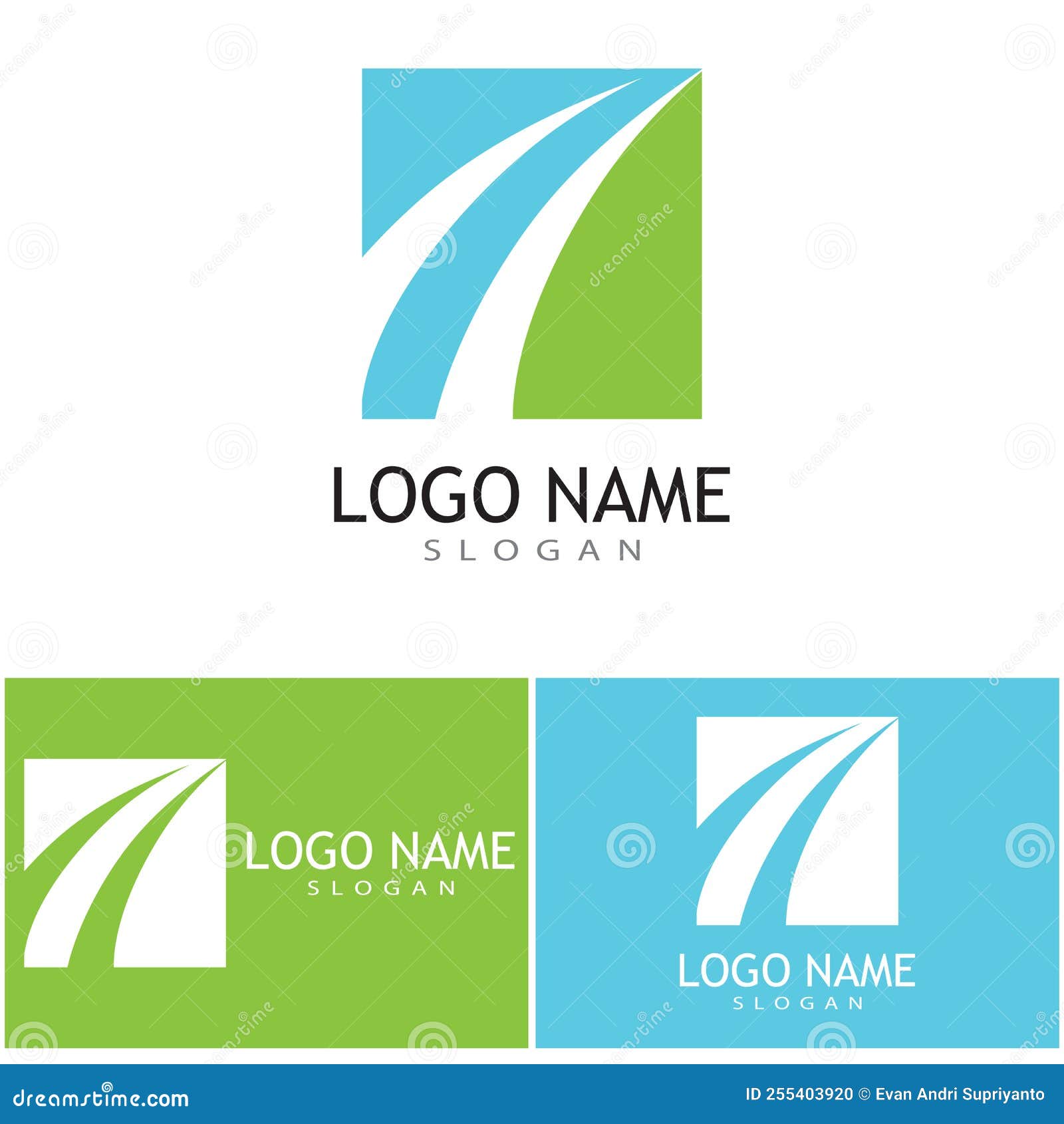 River Vector Icon Illustration Logo Design Stock Vector - Illustration ...