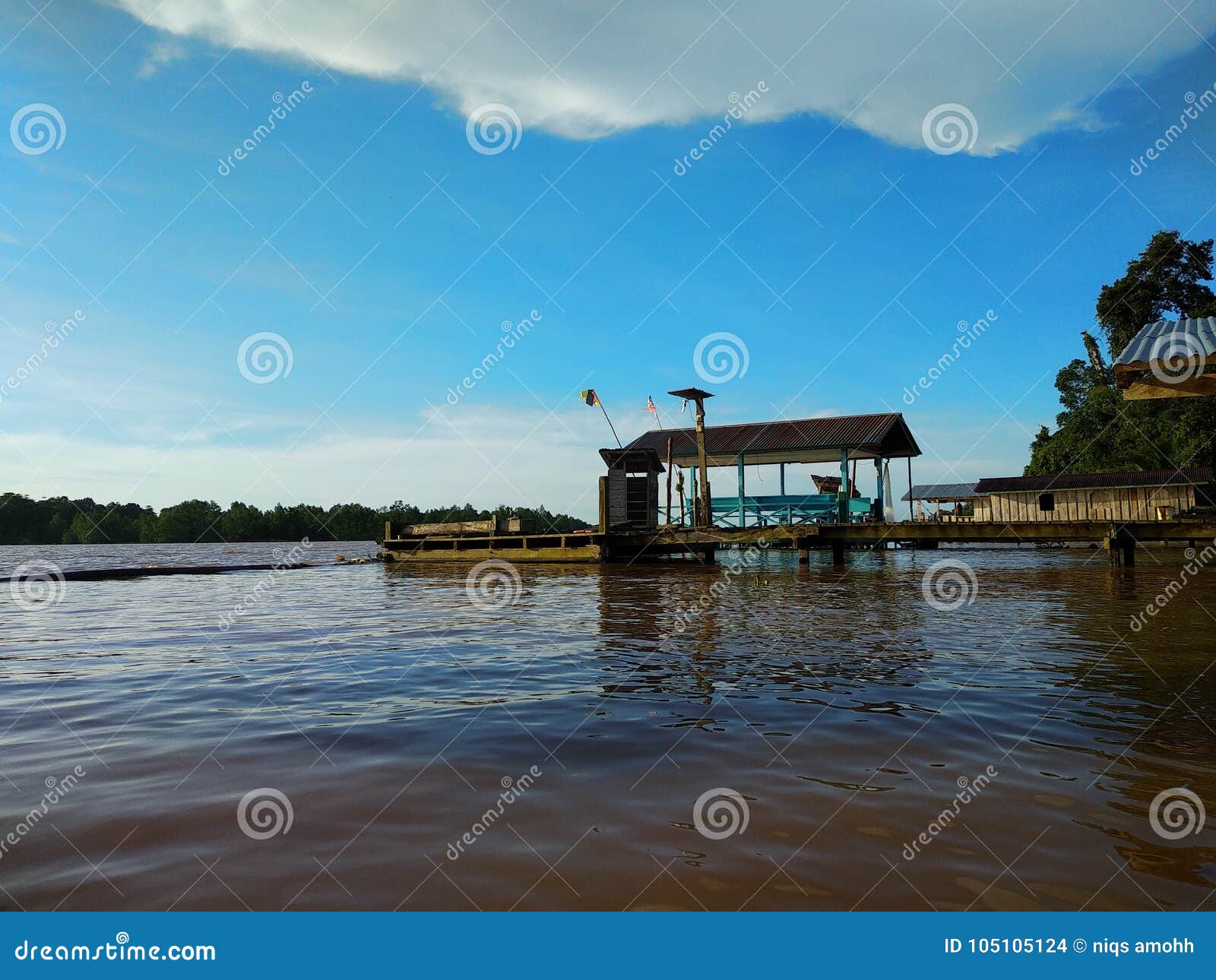 River view stock photo. Image of river, blue, noon, view - 105105124