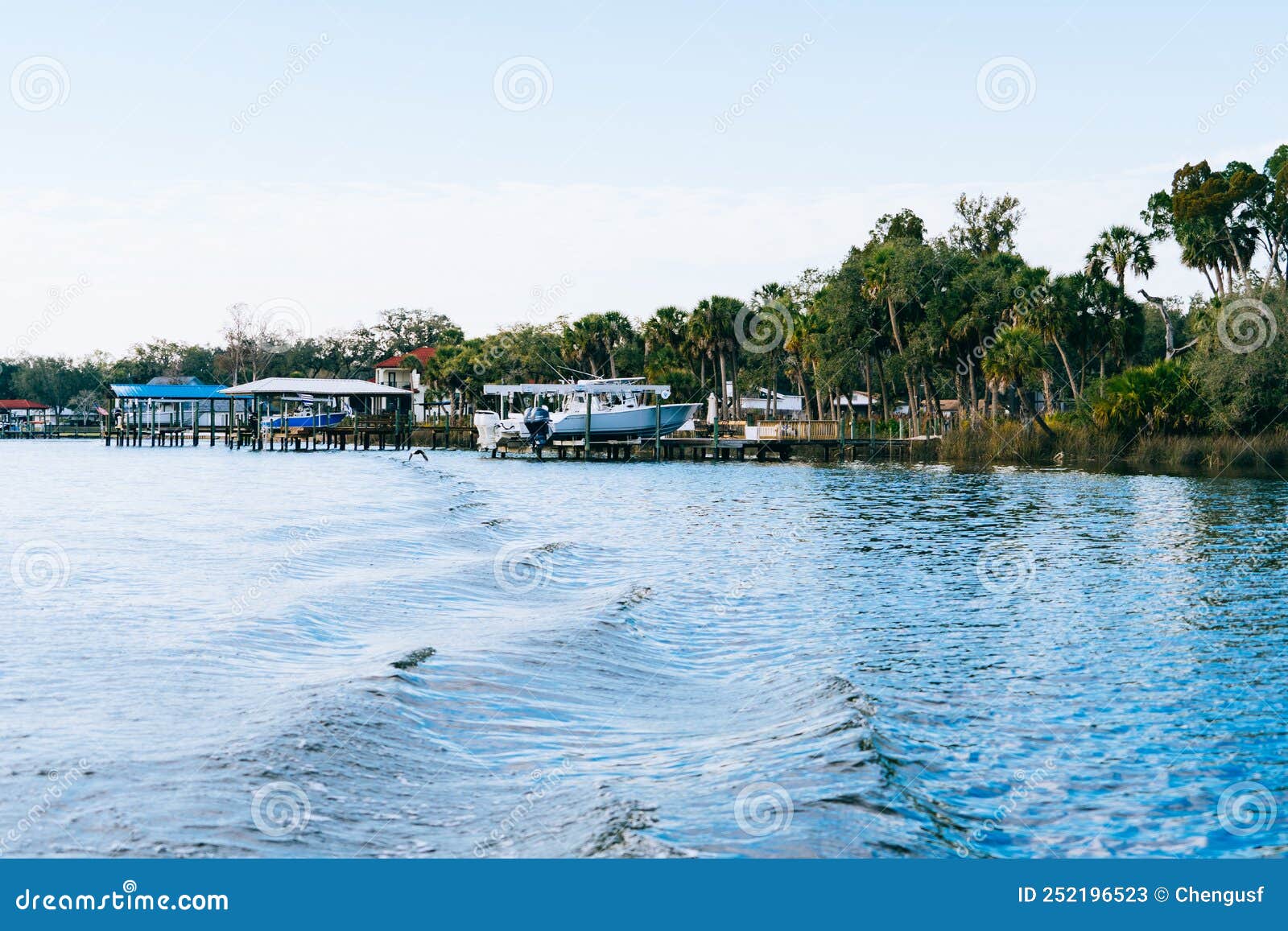 Little Manatee River editorial stock photo. Image of peace - 252196523
