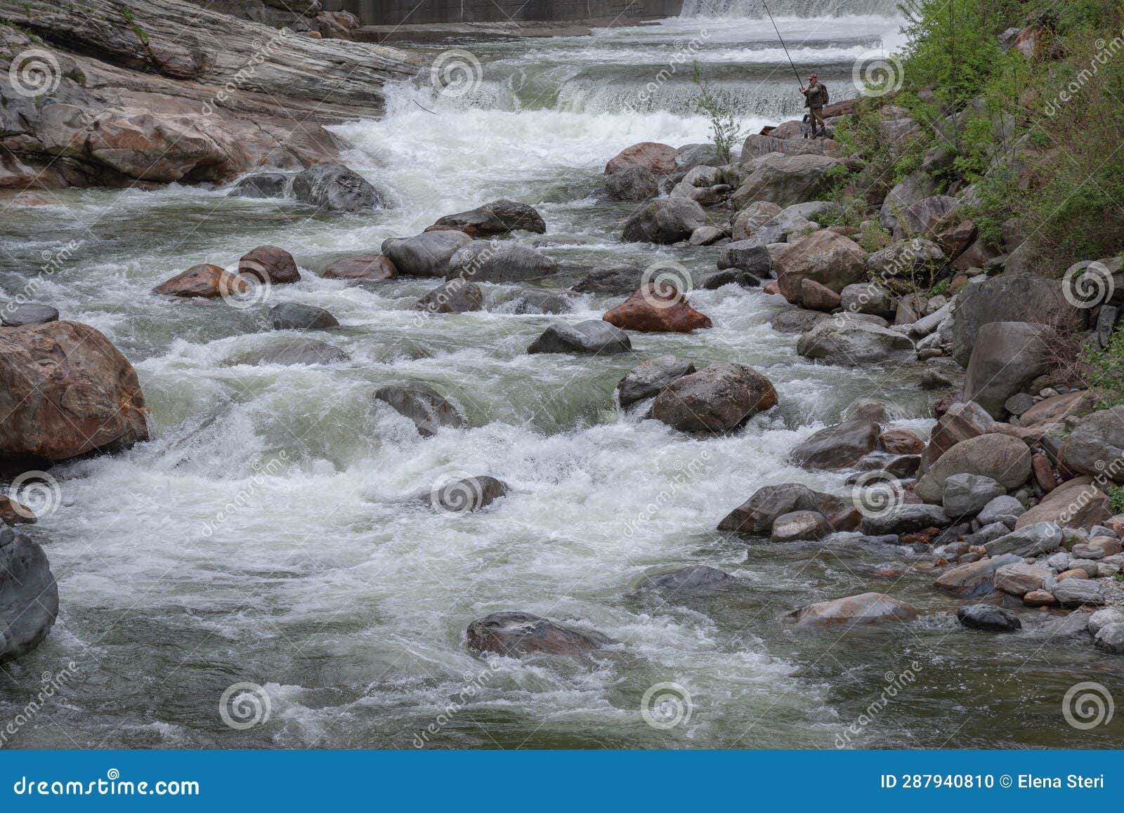River stock photo. Image of rapid, pond, watercourse - 287940810