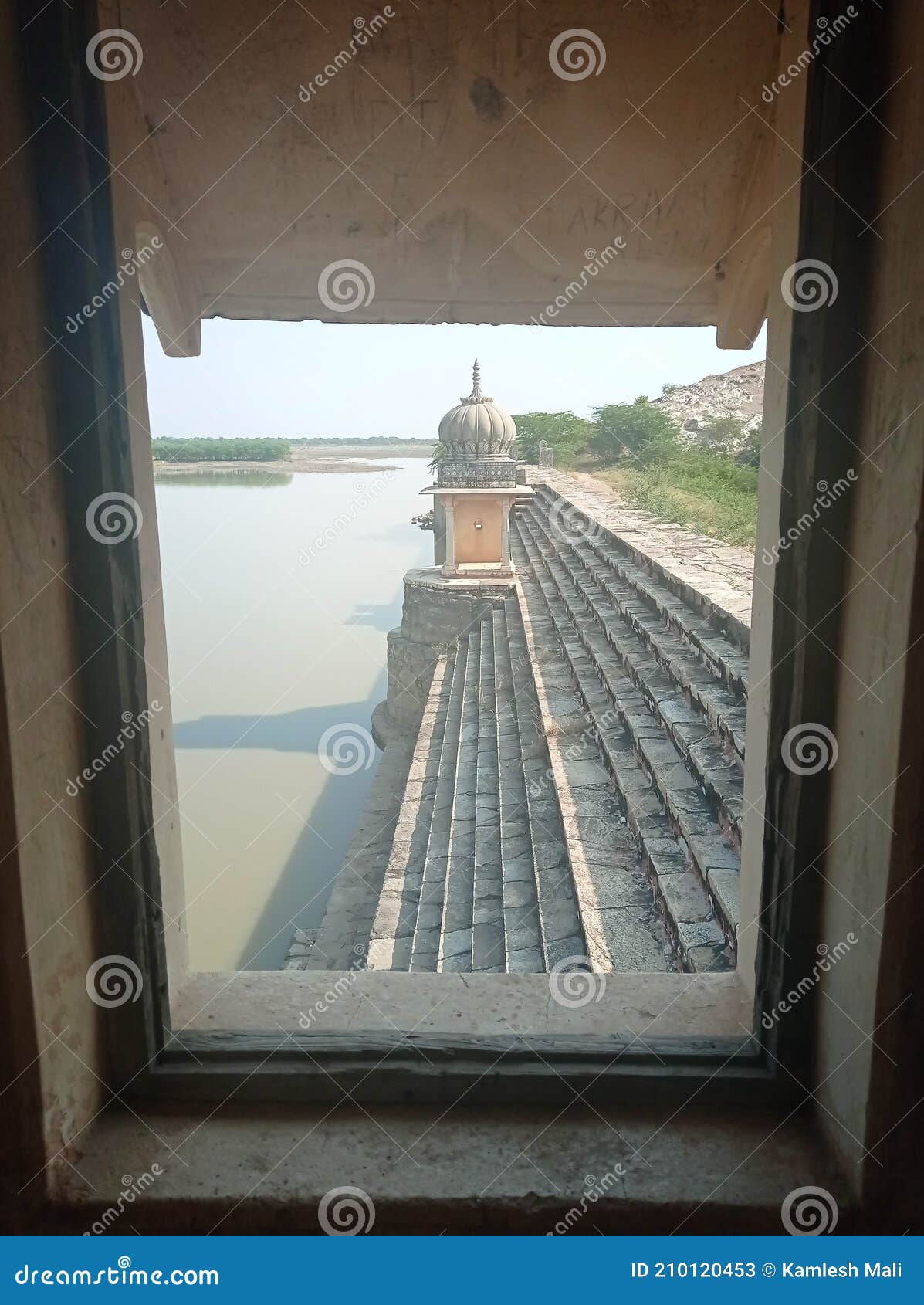 River View from Window India Stock Image - Image of arch, india: 210120453