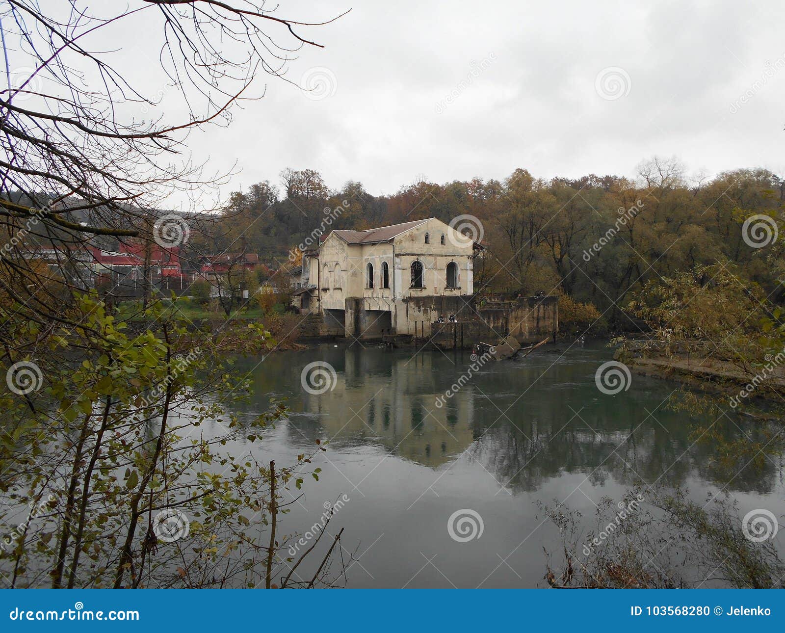 River Vrbas stock photo. Image of kastel, lukarepublicserbian - 103568280
