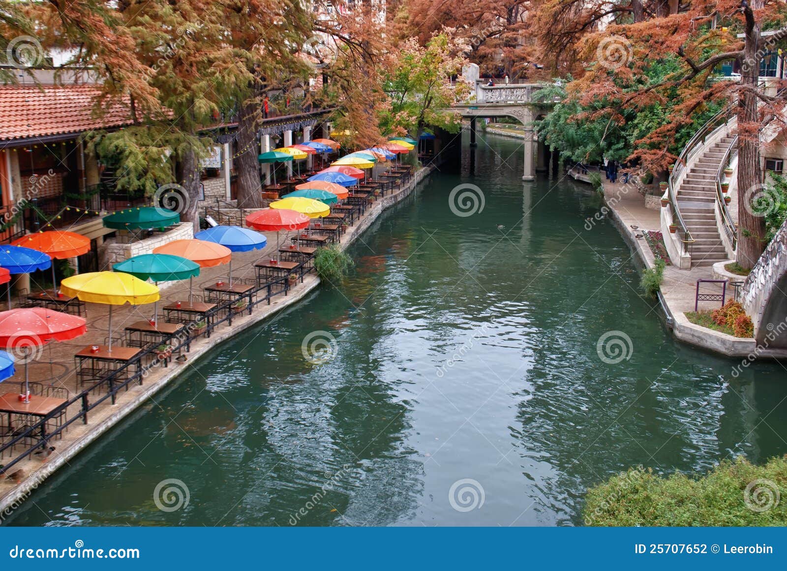 River Walk in San Antonio Texas Stock Photo - Image of umbrella, scenic ...