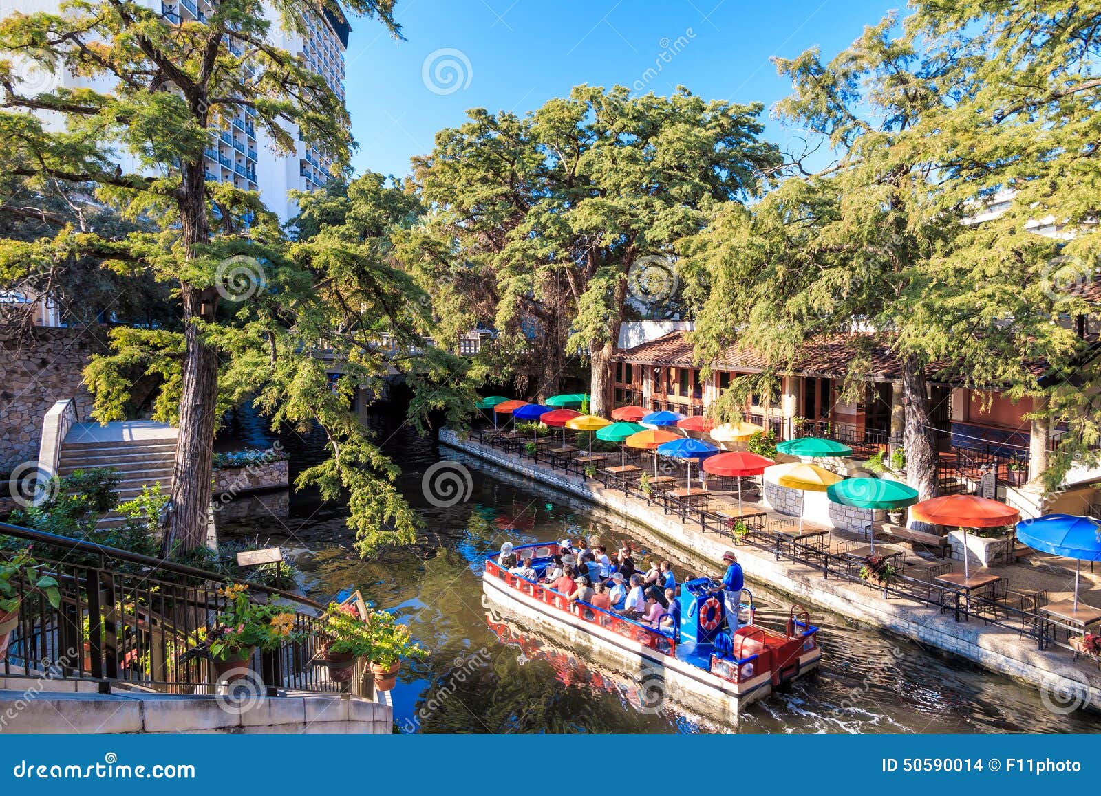 River Walk in San Antonio Texas Editorial Stock Image - Image of ...