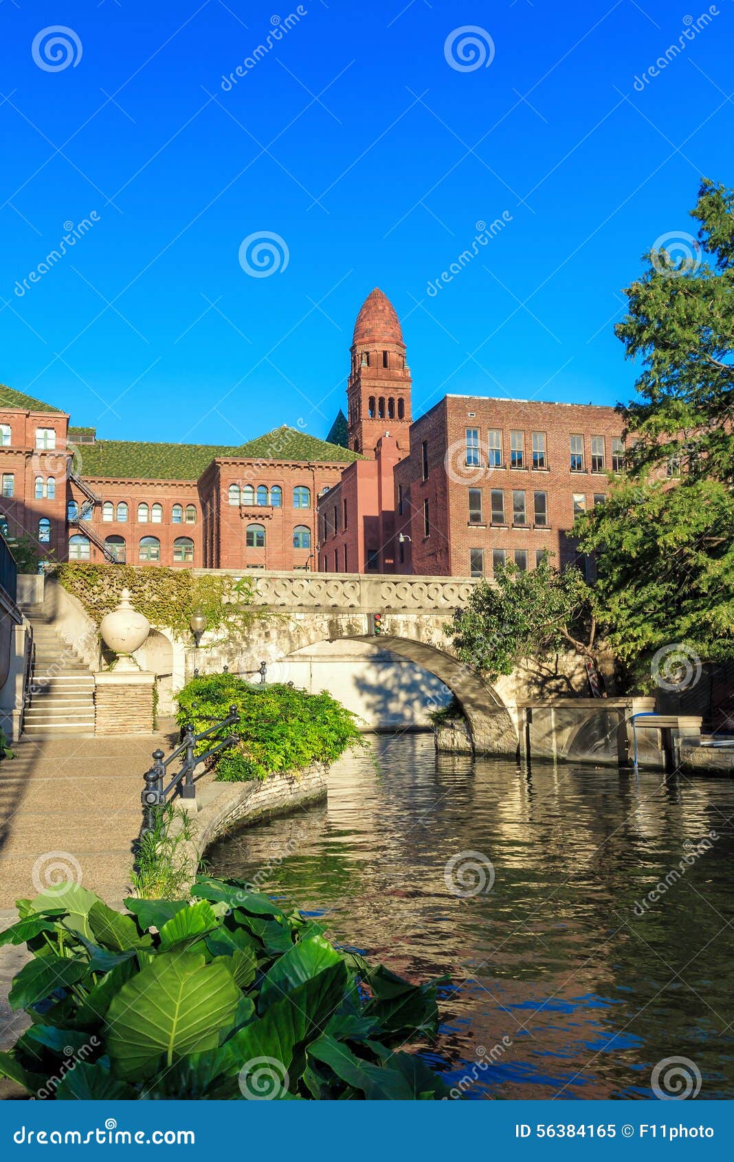 River Walk in San Antonio, Texas Stock Image - Image of cypress, water ...