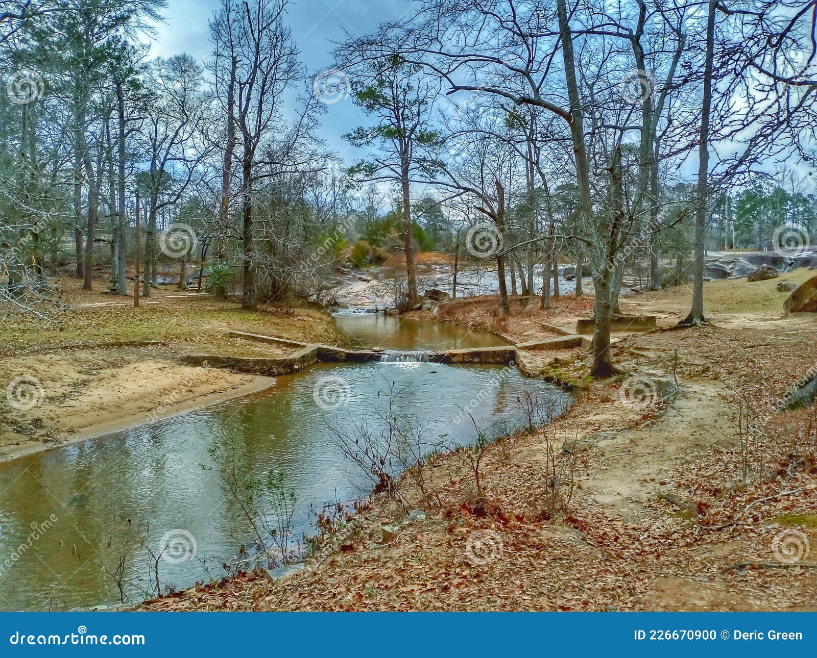 River walkway Bridge path stock photo. Image of tree - 226670900