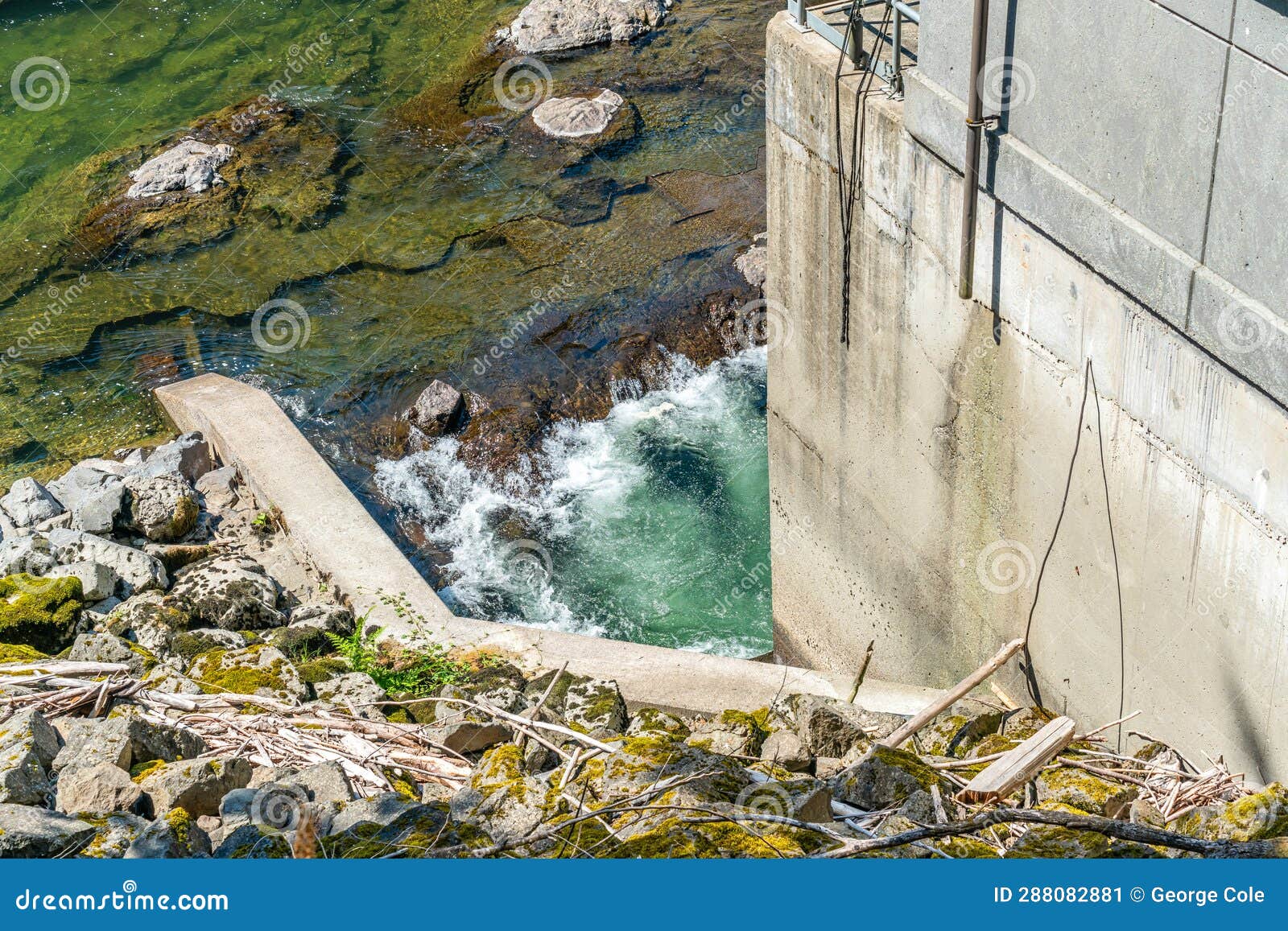 River and Wall stock image. Image of structure, cement - 288082881