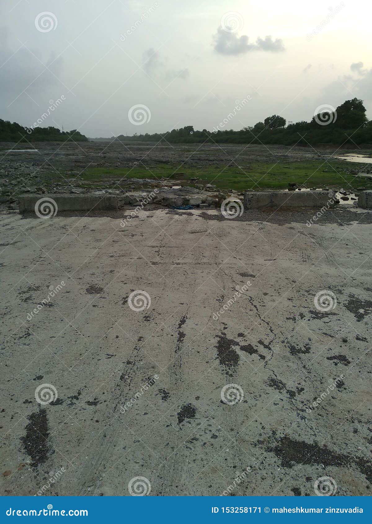 River without water flow stock image. Image of water - 153258171