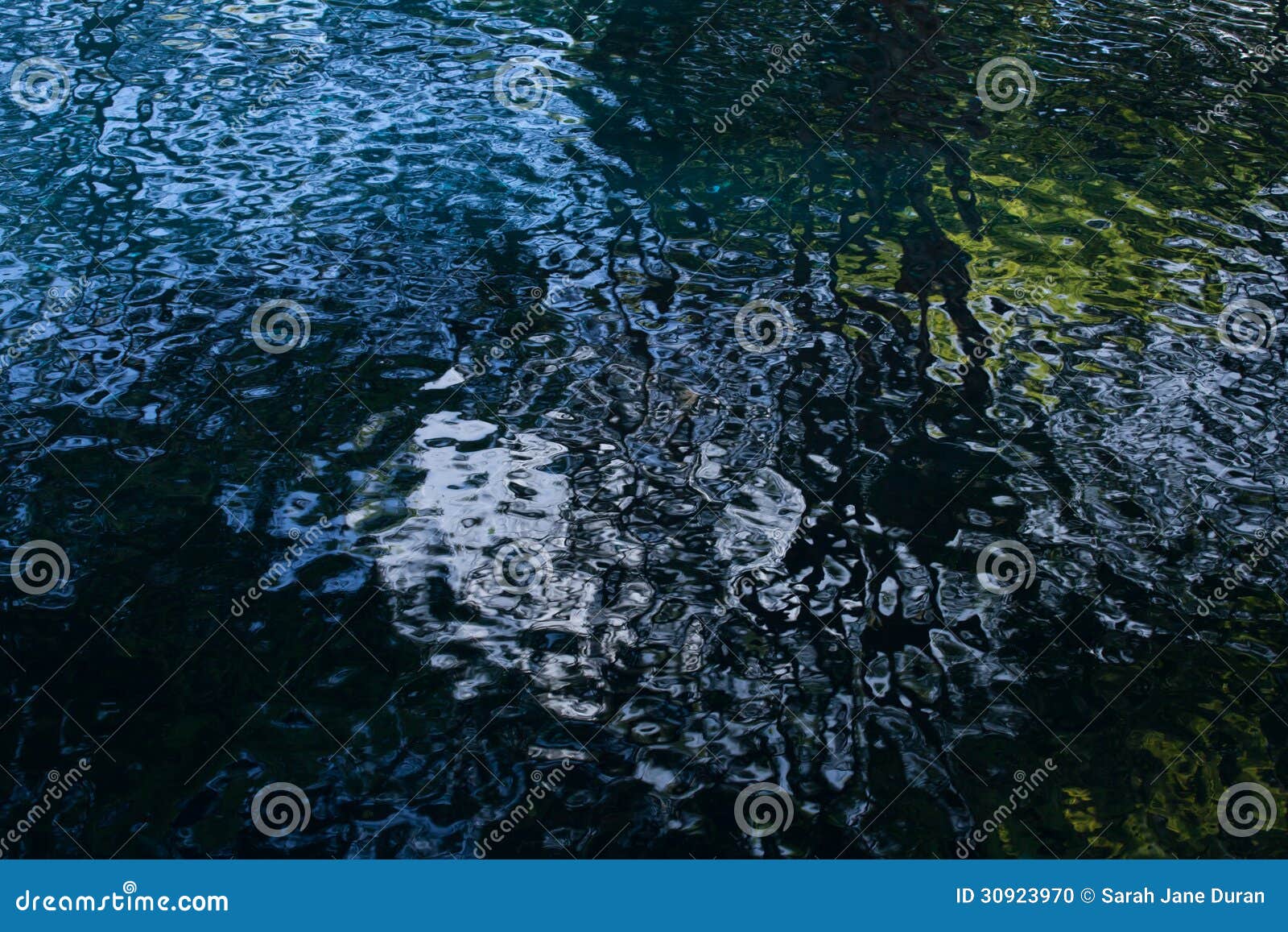 River Water Pattern of Light and Reflections Stock Photo - Image of ...